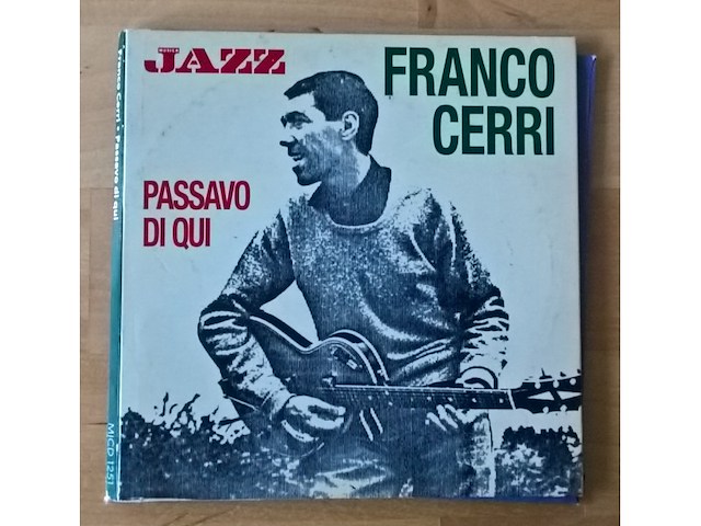 Franco Cerri ‎– Passavo Di Qui (CD, Italy)