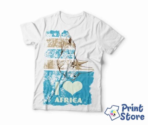 Muške majice – I love africa