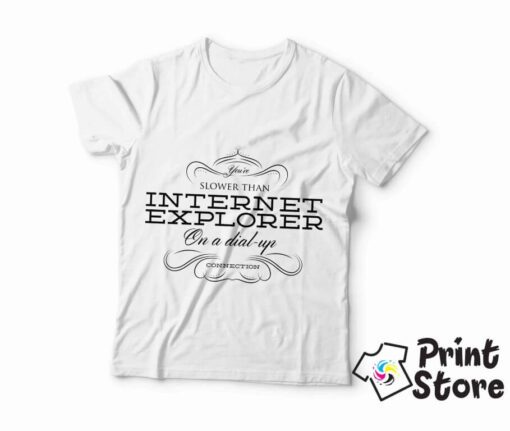Muške majice – Internet explorer