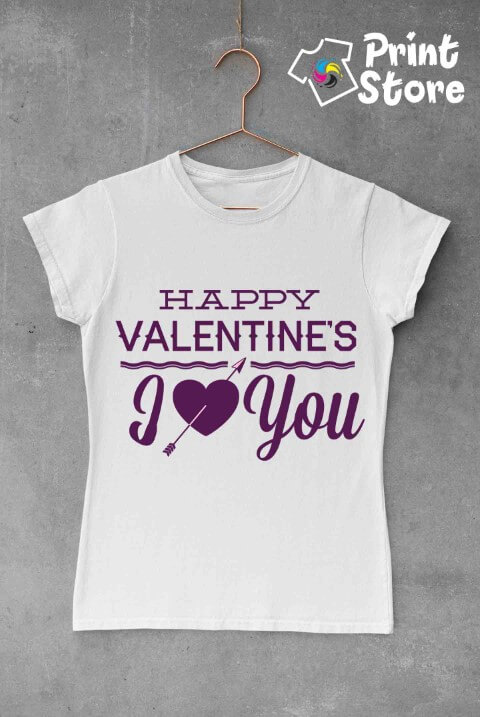 Ženske majice – Happy valentines I love you