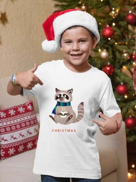 Majice za dečake – Christmas rakun