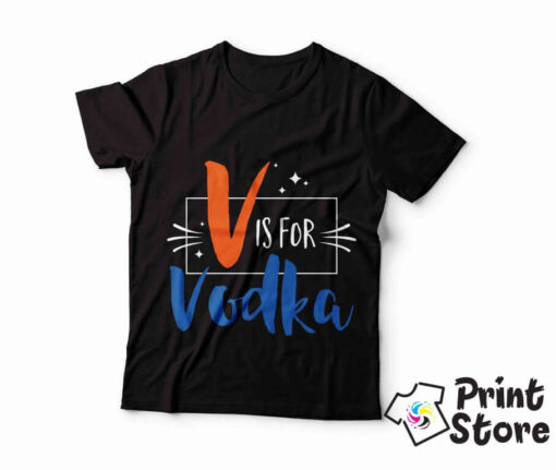 Muške majice – V is for Vodka