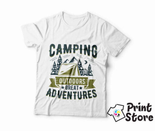 Muške majice – Camping adventures