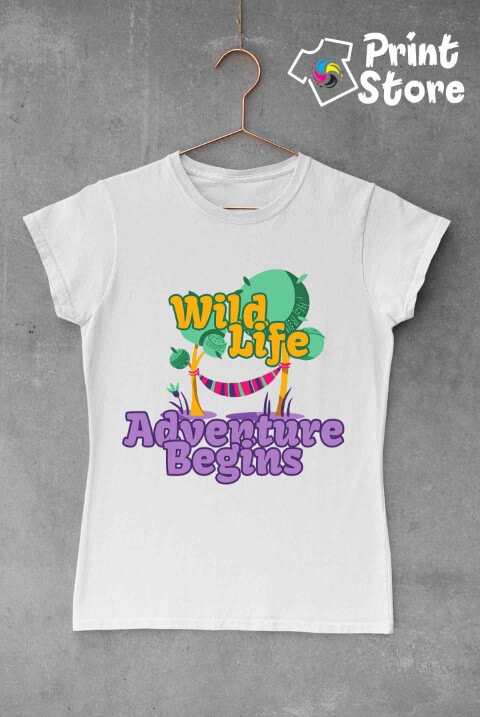 Ženske majice – Wild Life Adventure Begins