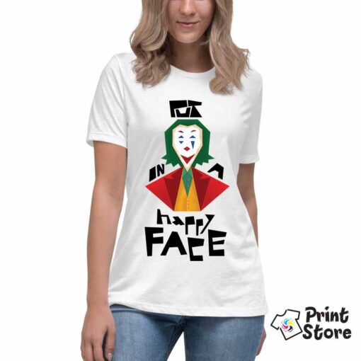 Ženske majice – Put on a happz face
