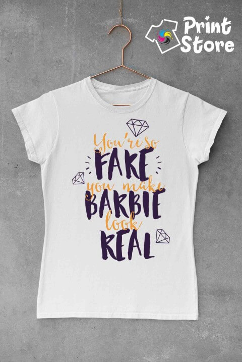 Ženske majice – Fake Barbie Real