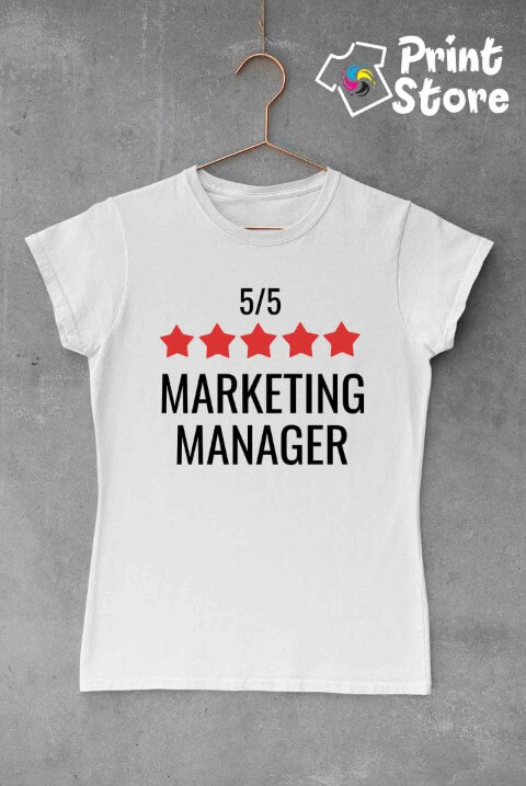 Ženska majica – Marketing manager 5/5