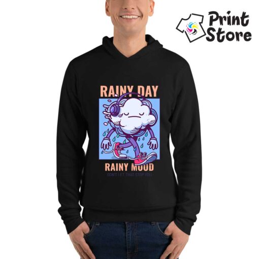 Muški duksevi sa kapuljačom – Rainy day Rainy mood