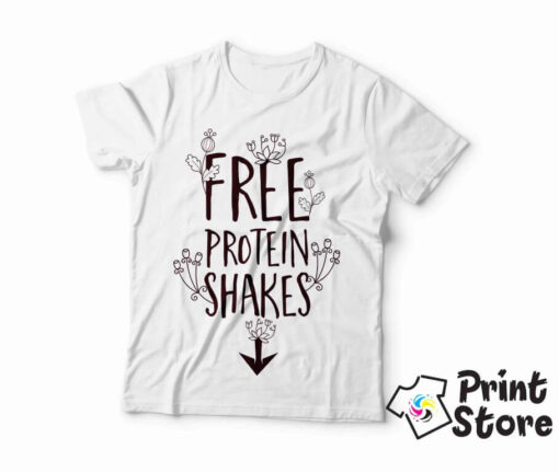 Muške majice – Free protein shakes
