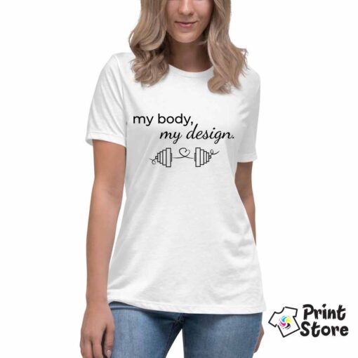 Ženske majice – My body, my design.