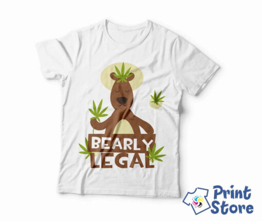 Muške majice – Bearly legal