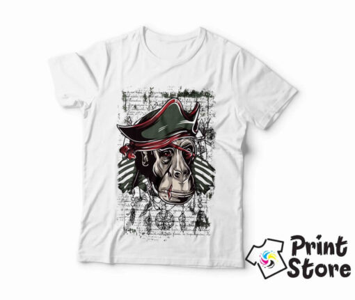 Muške majice – Majmun pirat