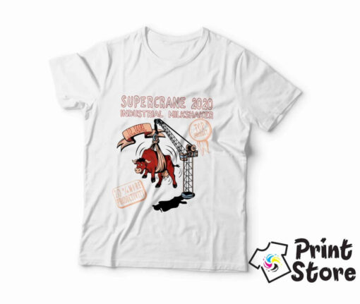 Muške majice – Supercrane industrial milkshaker