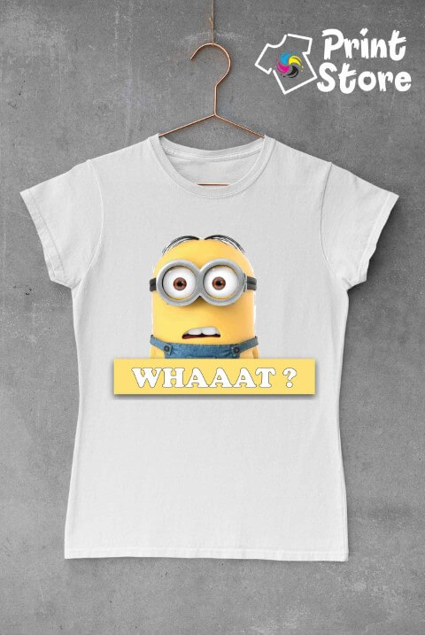 Ženske majice – Minions – What?