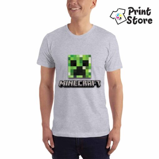 Muške majice – Minecraft stone logo