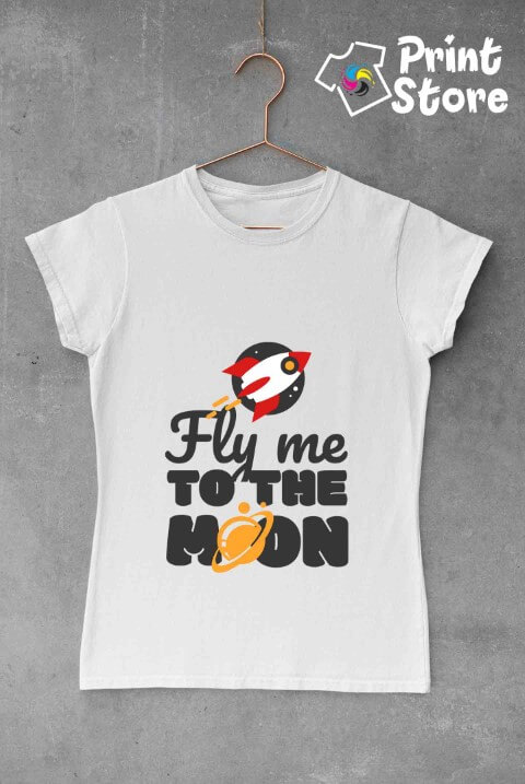 Ženska majica – Fly me to the moon