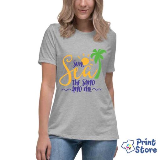 Ženske majice – Sun Sea the sand and me