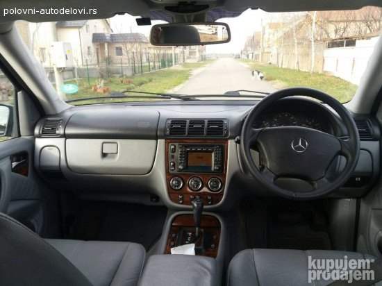 Mercedes ML W163 navigacija