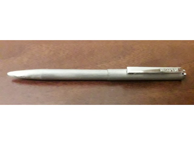 Rexpen hemijska srebrna olovka nova