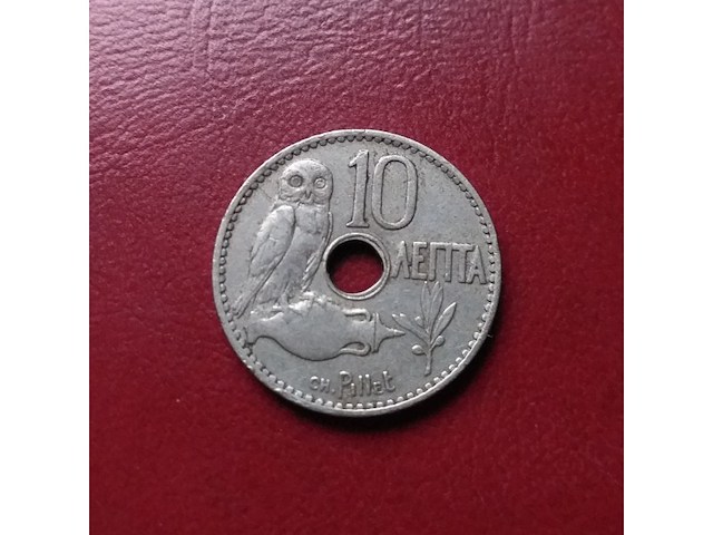 10 LEPTA 1912