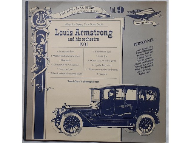 LOUS ARMSTRONG &;;; HIS ORCHESTRA  -  Vol. 9