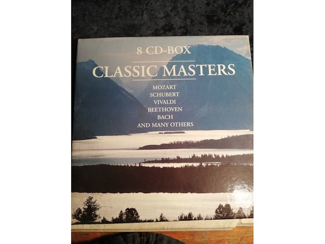 Classik masters x 8 cd-box