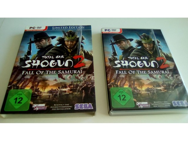 Total war SHOGUN Fall Of The Samurai  Limited edition