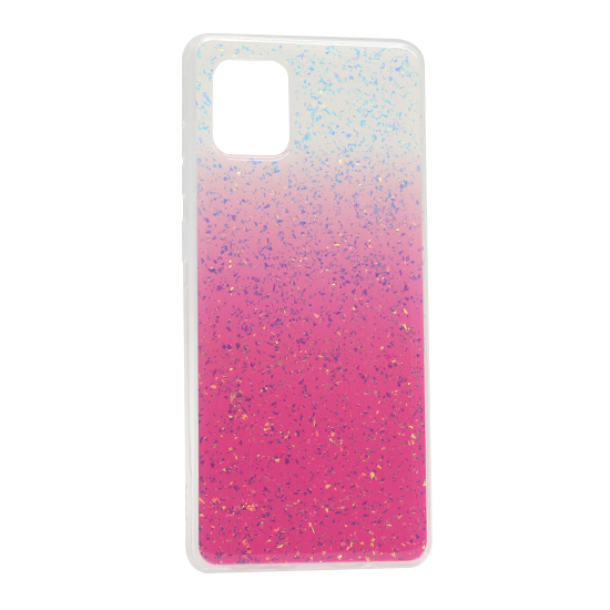 Futrola Glitter Ombre za Samsung N770F/A815F Galaxy Note 10 Lite/A81 pink