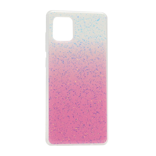 Futrola Glitter Ombre za Samsung N770F/A815F Galaxy Note 10 Lite/A81 roze
