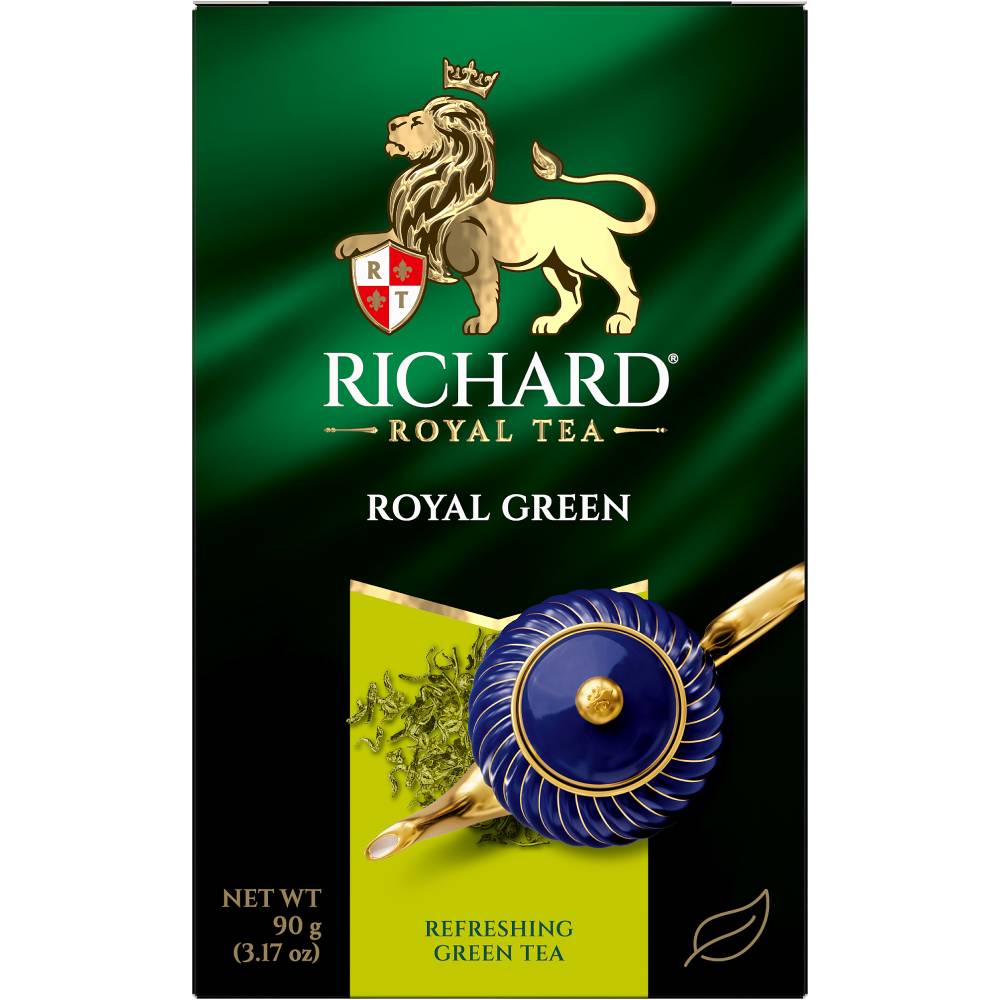 RICHARD Royal Green - Kineski zeleni čaj krupnog lista, 90g rinfuz