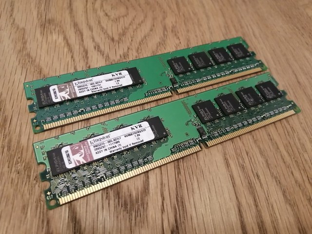 Kingston DDR2 memorija 1GB (2 modula po 512 MB)