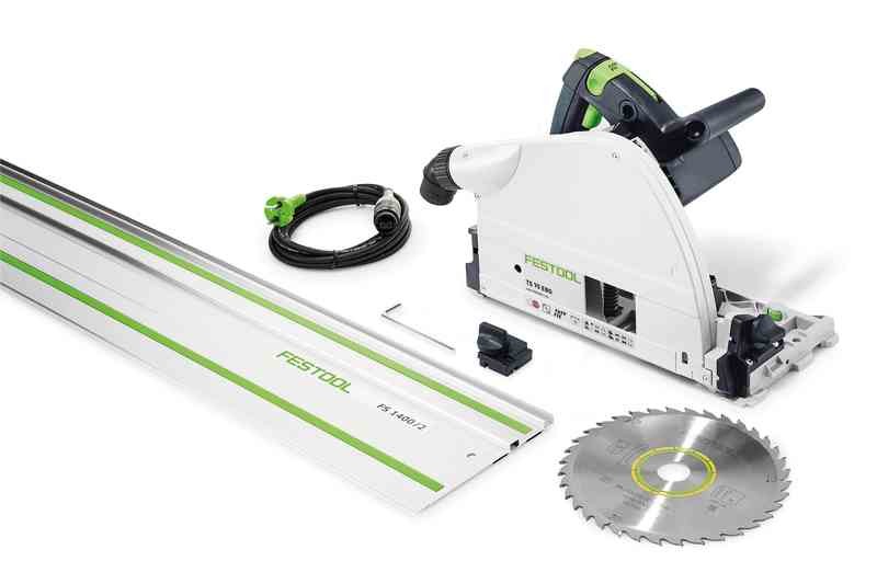 Festool potapajući cirkular TS 75 EBQ-FS sa šinom FS 1400/2, 1600W, 210mm (576115)