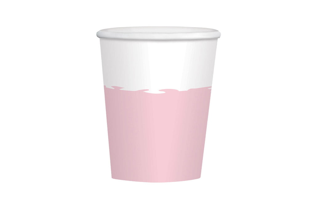 Čaše Bebi roze 250ml – 8 kom