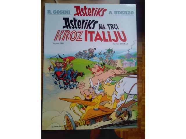 Asteriks na trci kroz Italiju
