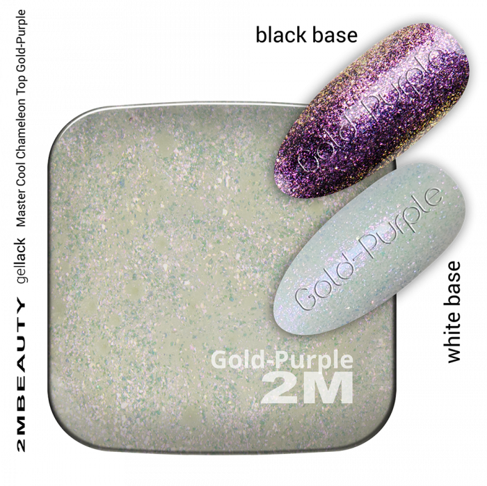 MASTER COOL CHAMELEON TOP GOLD PURPLE