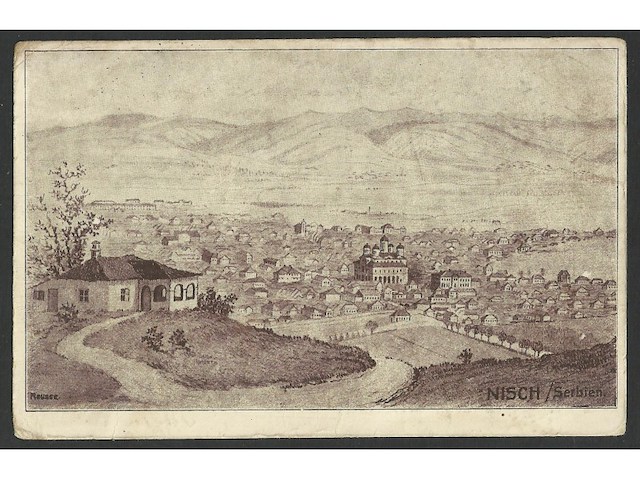 nis panorama saborna crkva 1916