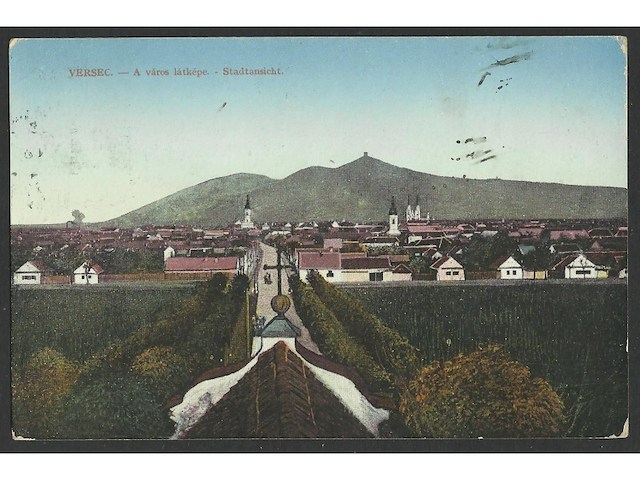 vrsac panorama crkva crkve 1912