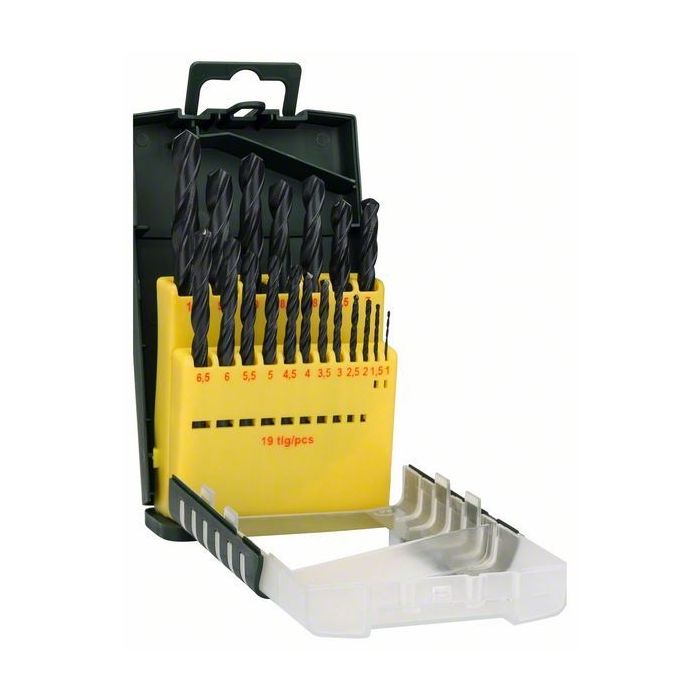 Bosch 19-delni set HSS-R burgija za metal