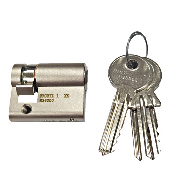 Polucilindar H36000 1006-2U, 3 ključa, l=40mm