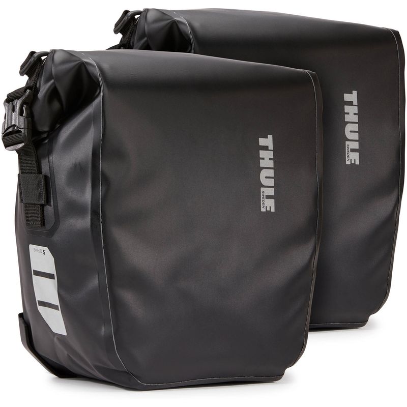 THULE Shield pannier bisage za bicikl 13l par - crna