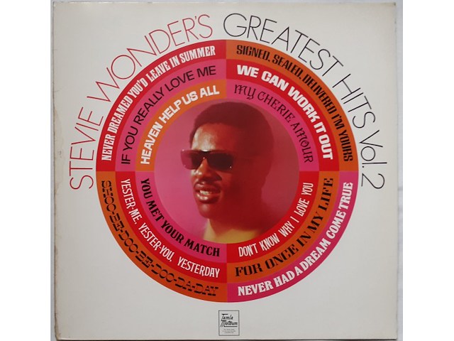 STEVIE  WONDER  -  GREATEST  HITS  Vol. 2