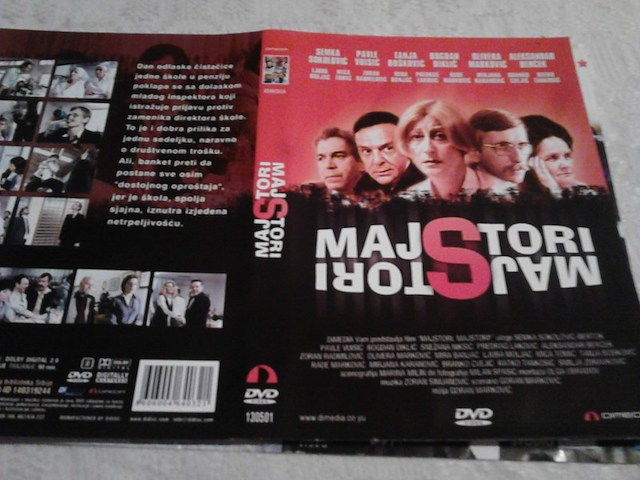 DVD..OMOT FILMA..MAJSTORI MAJSTORI