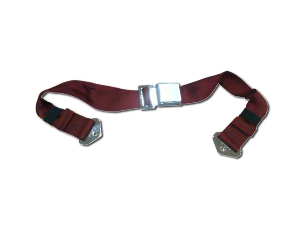 Hooker Harness - 2' Double adjustable lap belt - 2Y482430-3D