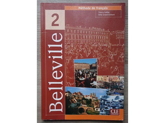Bellville 2 Francuski jezik za 2.i 3. razred srednje šk