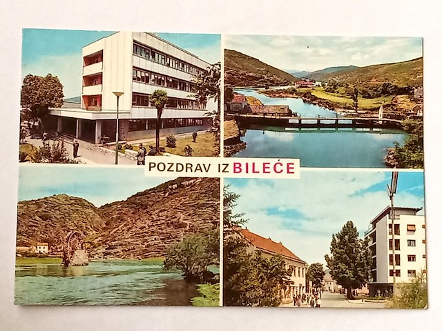 Bileća - Bosna - Putovala 1980.g -