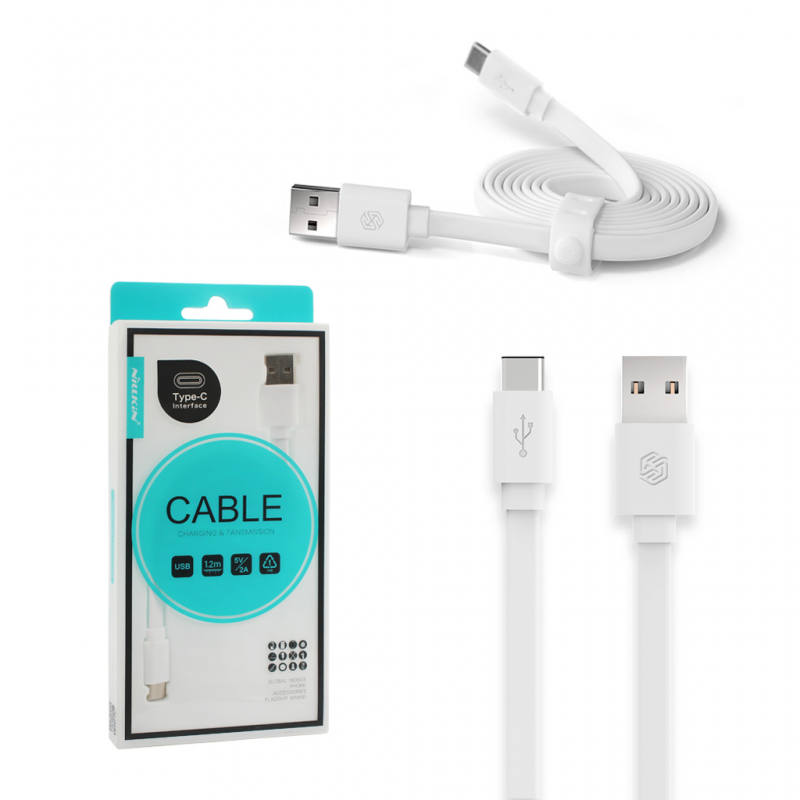 Data kabal Nillkin USB Type C beli 1.2m