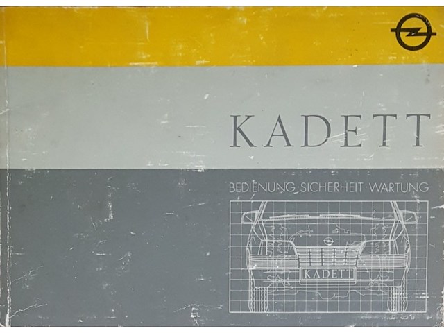 Uputstvo Za Opel Kadett E (Suza)