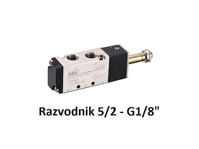 Pneumatski razvodnik elektromagnetni 5/2 G1/8 4V110-06