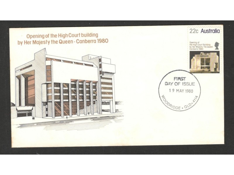 AUSTRALIJA -FDC-CANBERRA-1980.