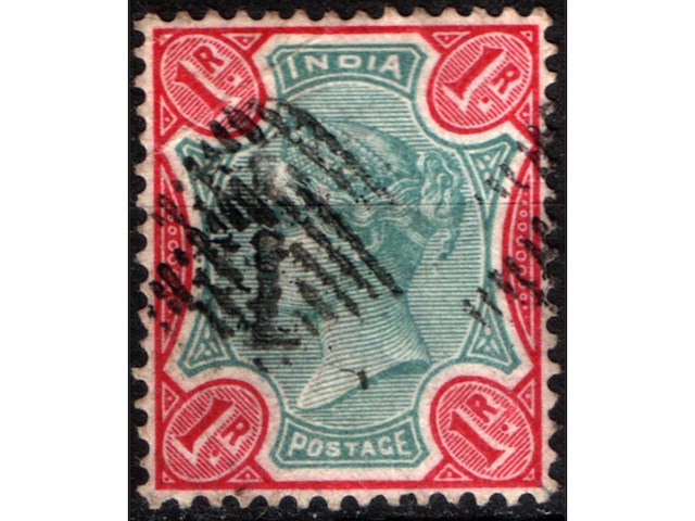 kt303w  01.jan1892  India Mi44b(-o-) 1/2